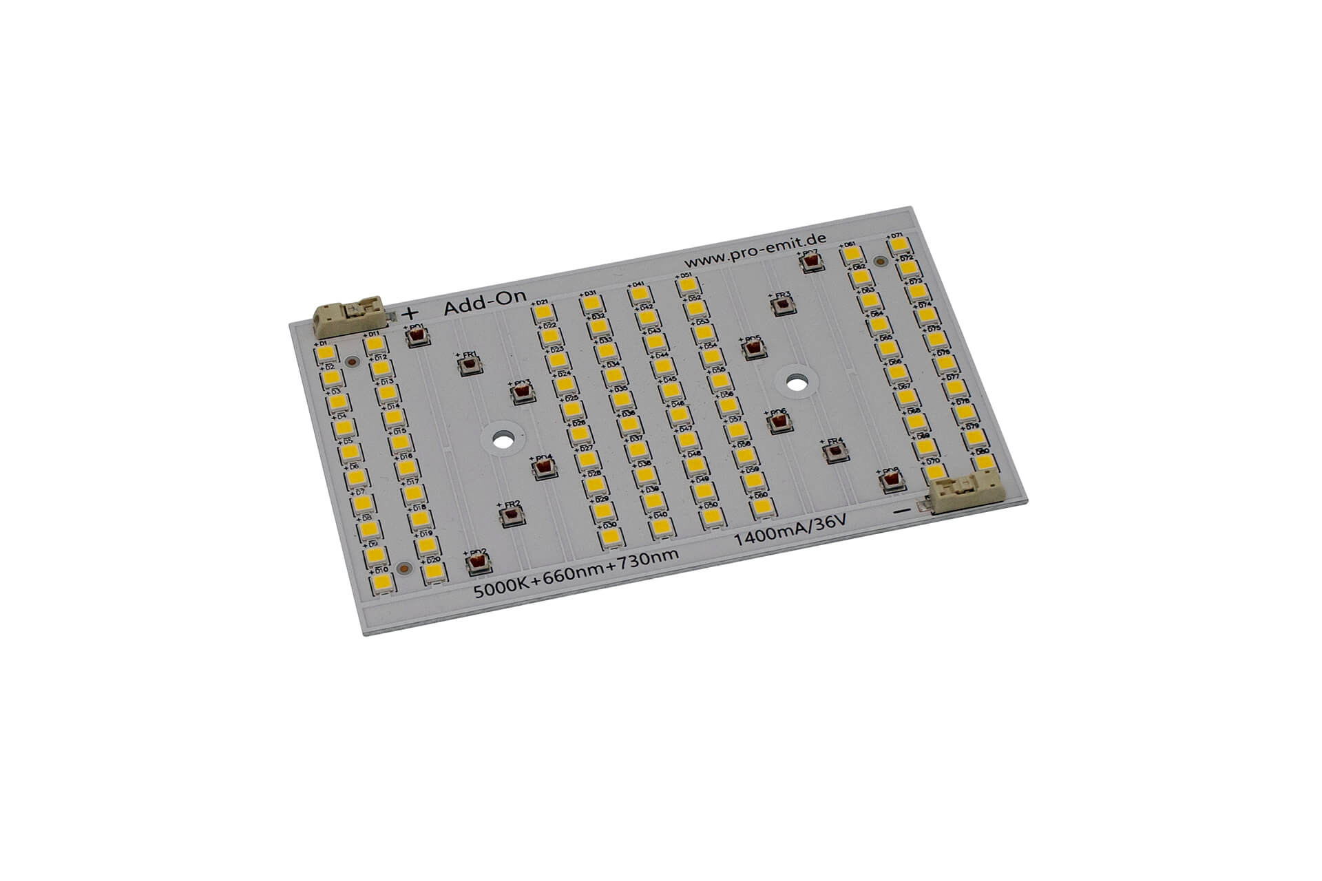 Samsung Osram SMD-Board 66x110mm | pro-emit Onlineshop